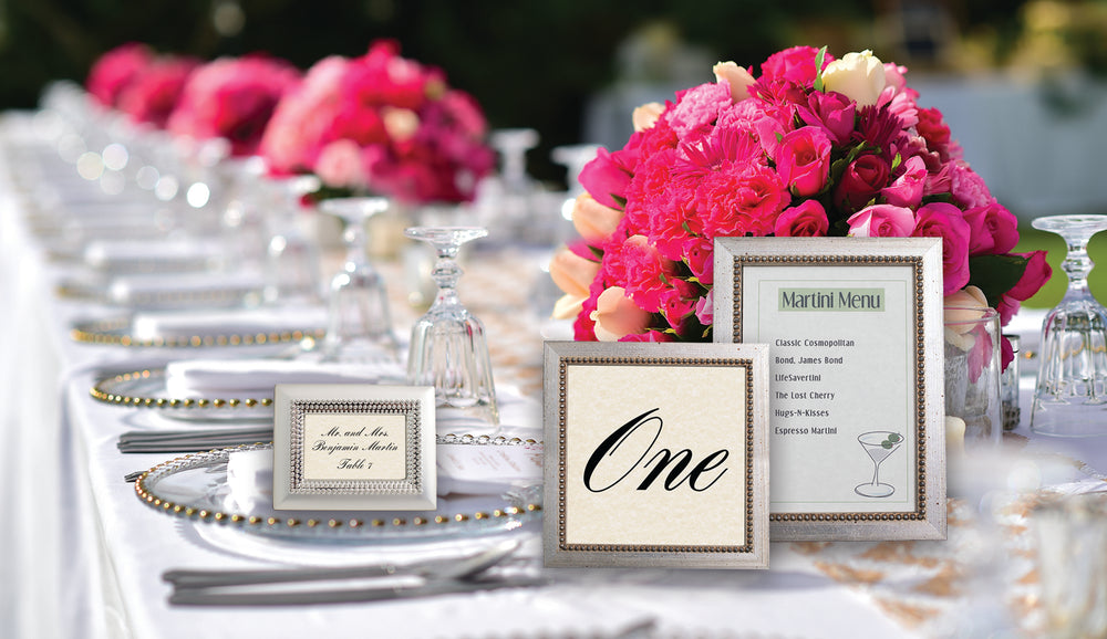 HospitalityFrames.com | Table Number Frames | Directional Sign Frames